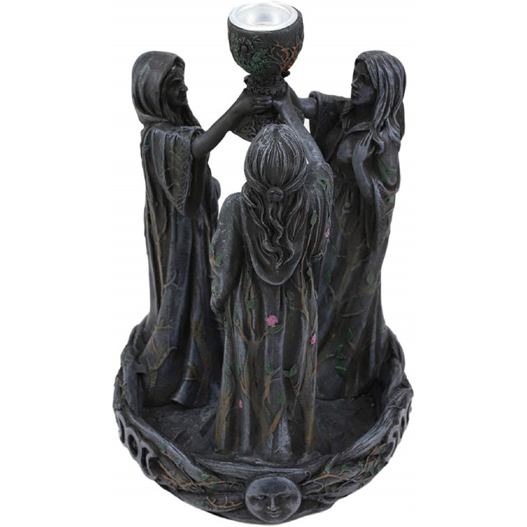 World Menagerie Pescadero Wicca Triple Goddess Young Maiden Expecting